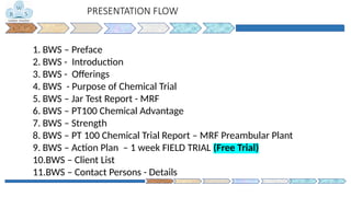 BWS Jar Test Report PPT - MRF -Peramplur.pptx
