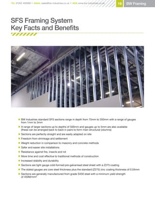 BW Steel Framing Systems 2014 | PDF