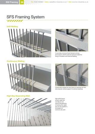 BW Steel Framing Systems 2014 | PDF