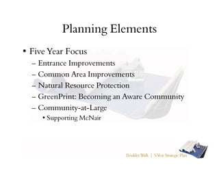 Neighborhood Planning Strategic Plan Example | PDF