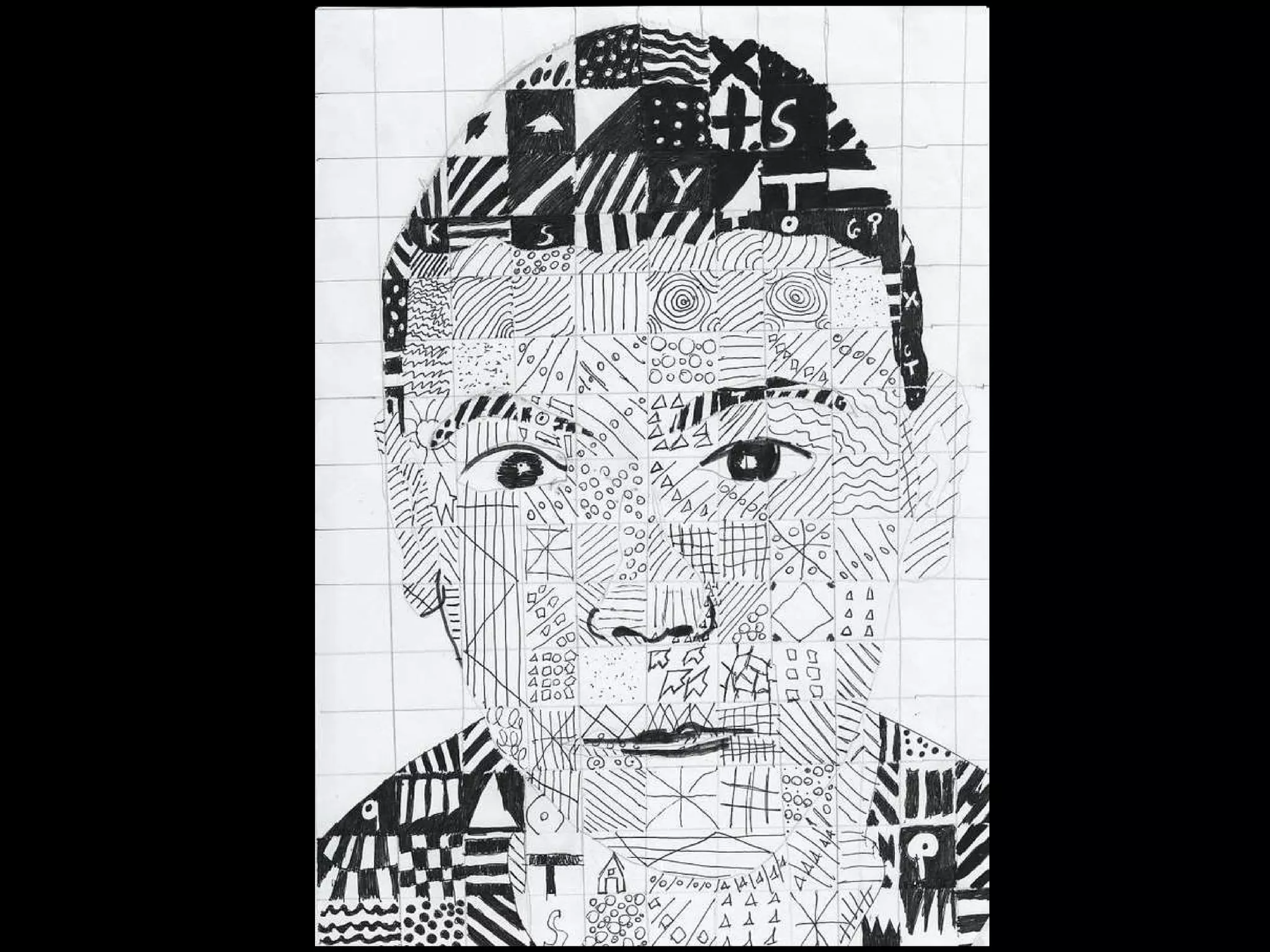 BW Texture Portraits | PPT