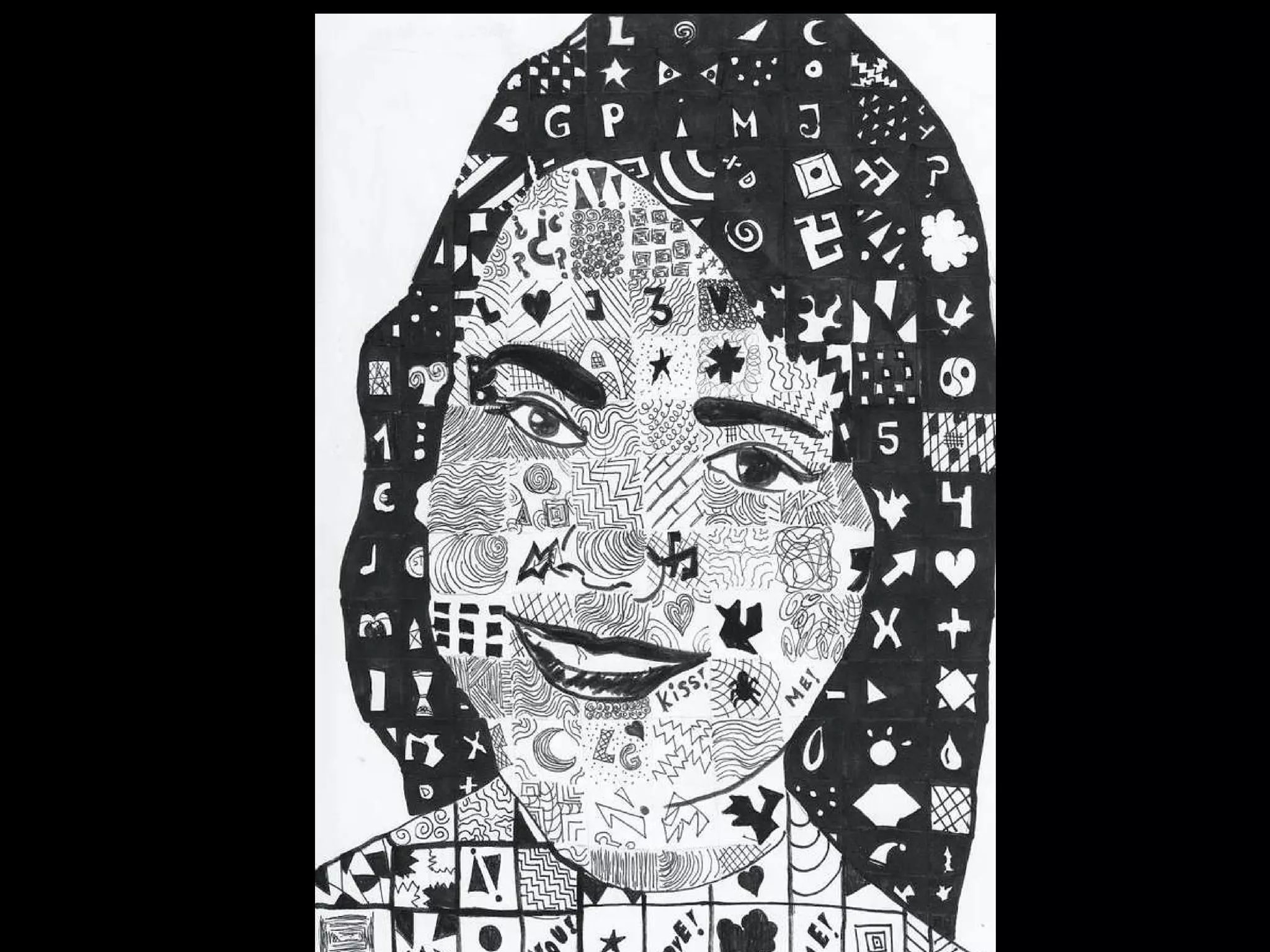 BW Texture Portraits | PPT