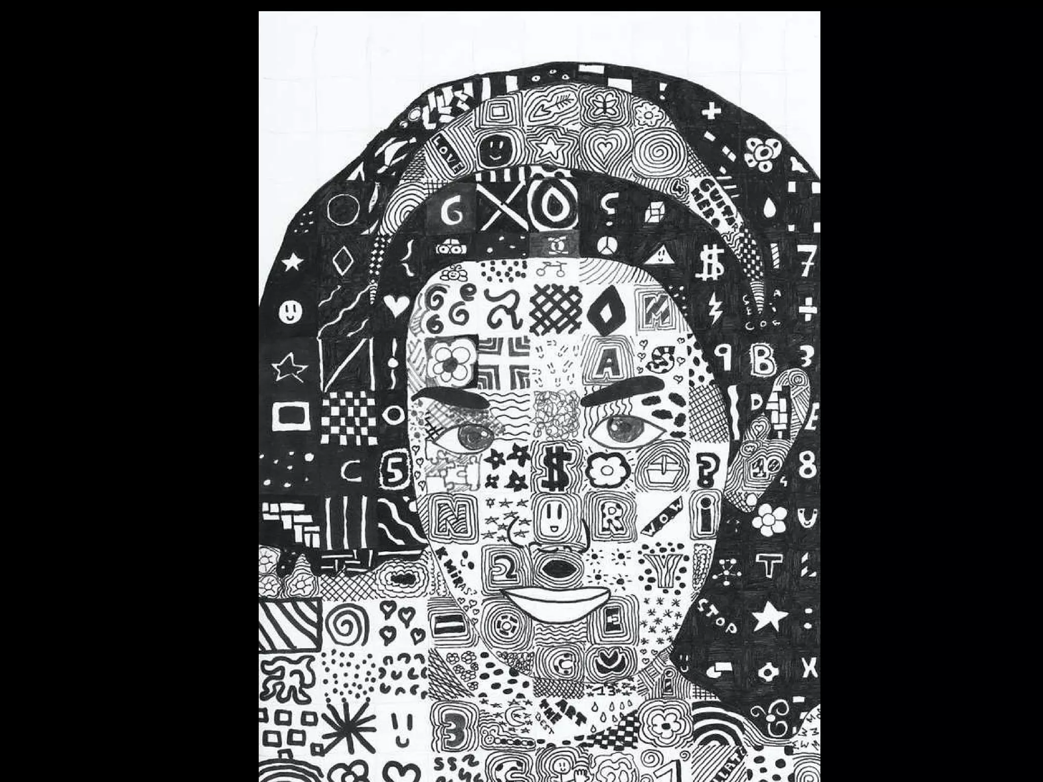 BW Texture Portraits | PPT