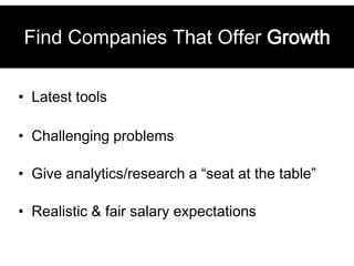 Burtch Works’ Top Career Tips for Analytics, Data Science, & Marketing ...