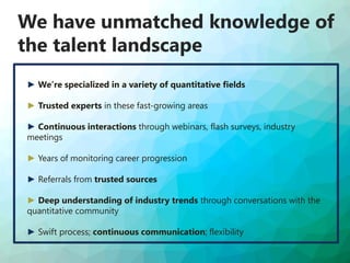 Burtch Works Top Career Tips for Analytics, Data Science, & Marketing ...