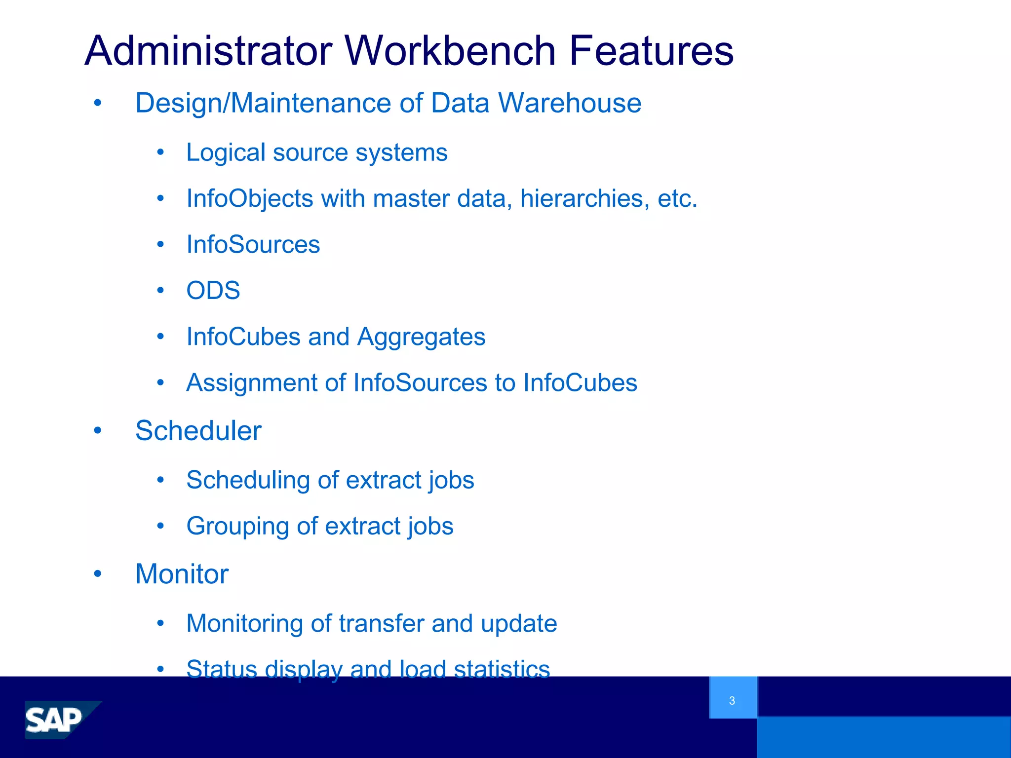 Bw training 2 admin wb | PPT | Computing | Technology & Computing