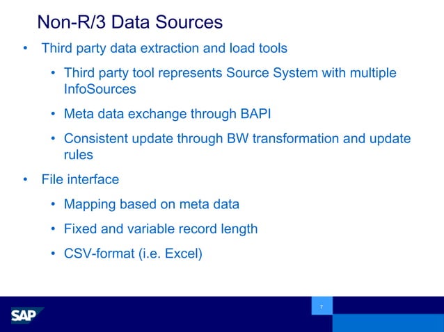 Bw training 4 extraction | PPT