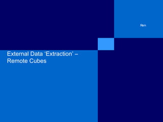 Bw training 4 extraction | PPT