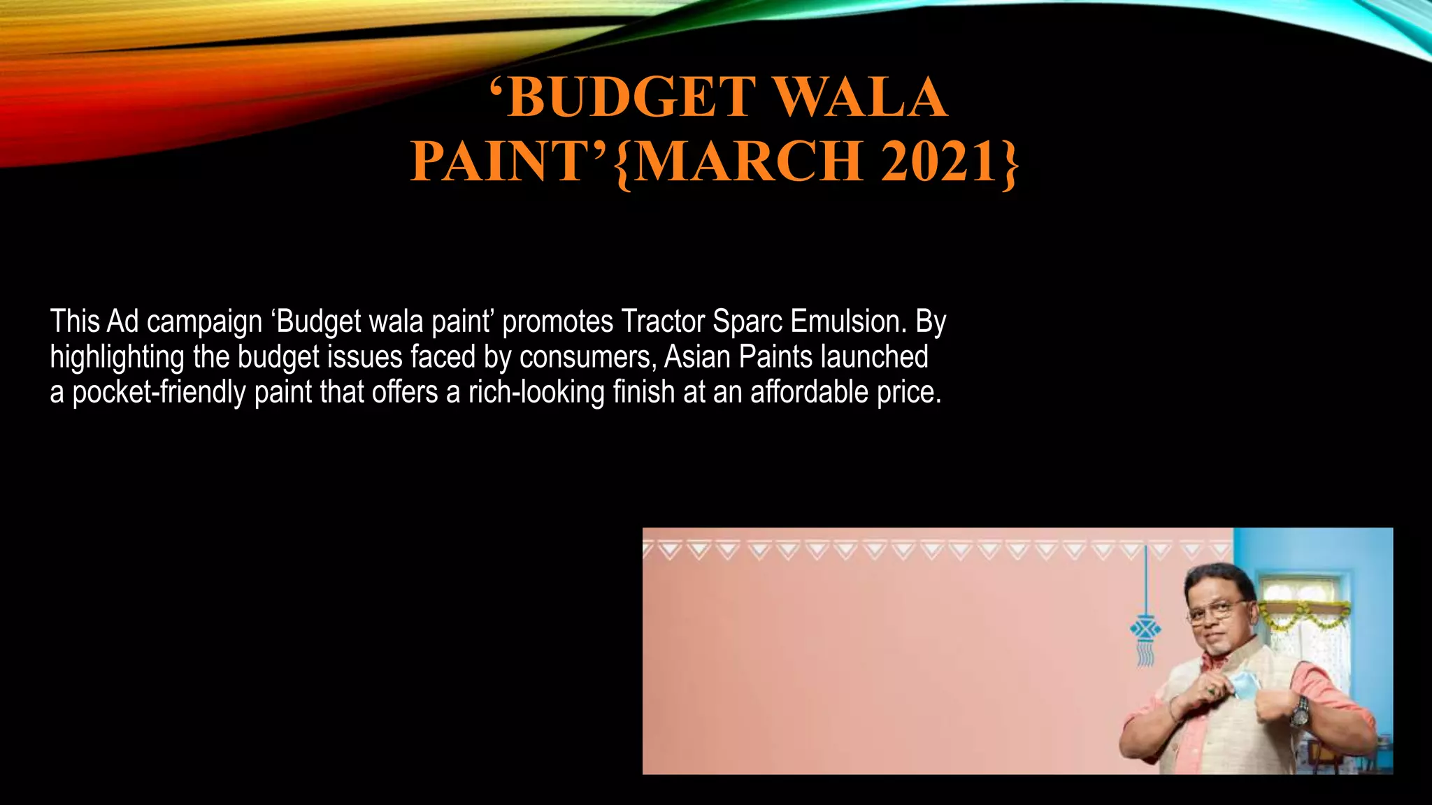 Asian paints marketing analysis | PPTX