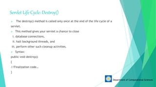 SevletLifeCycle | PPTX