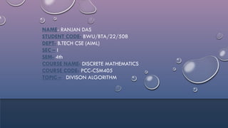 discrete math ppt on how to solve maths easily | PPT