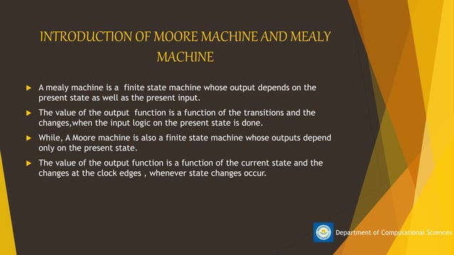 mealy moore machine conversion | PPT