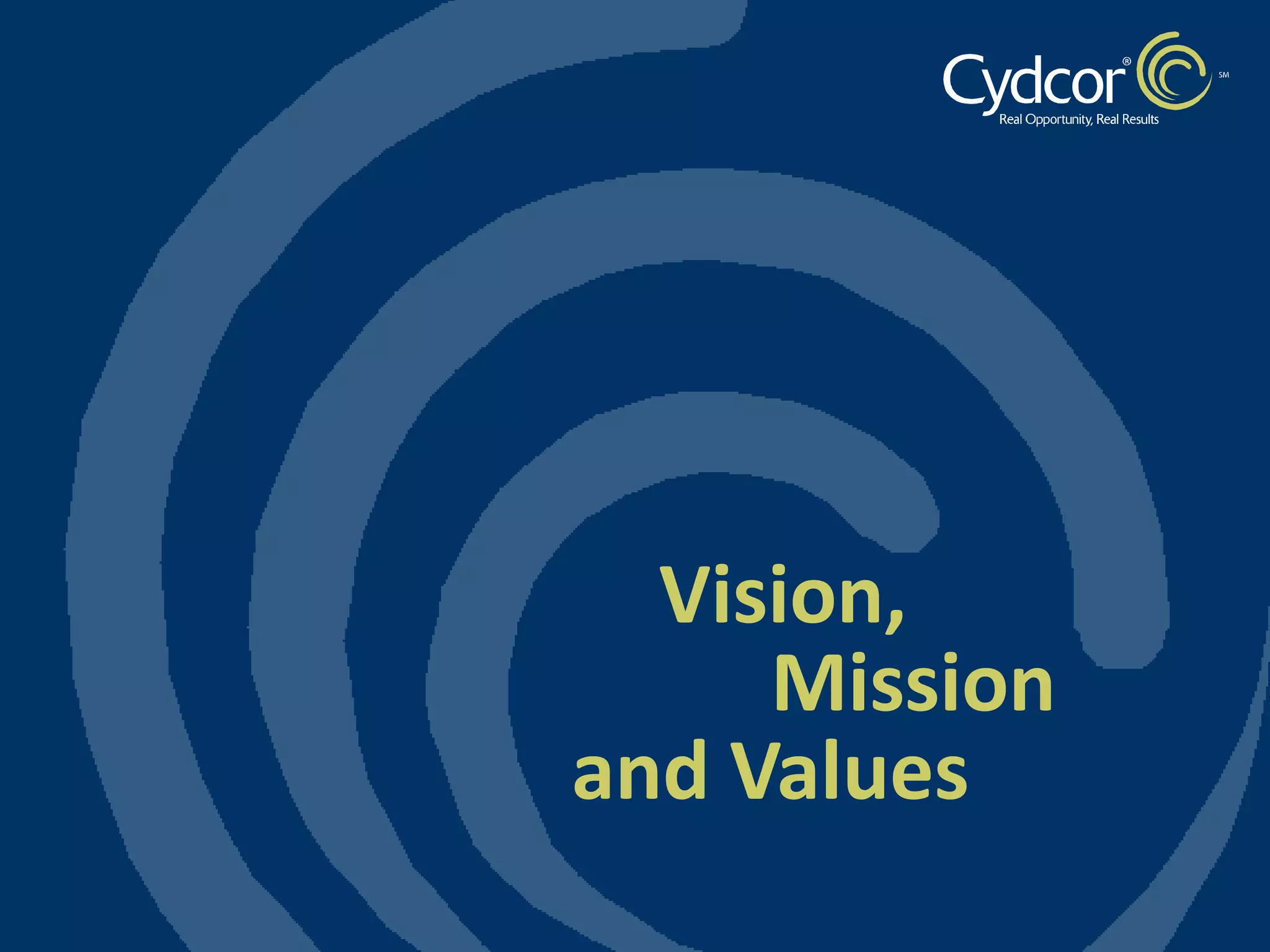 Cydcor Culture - Behaviors We Value | PPTX