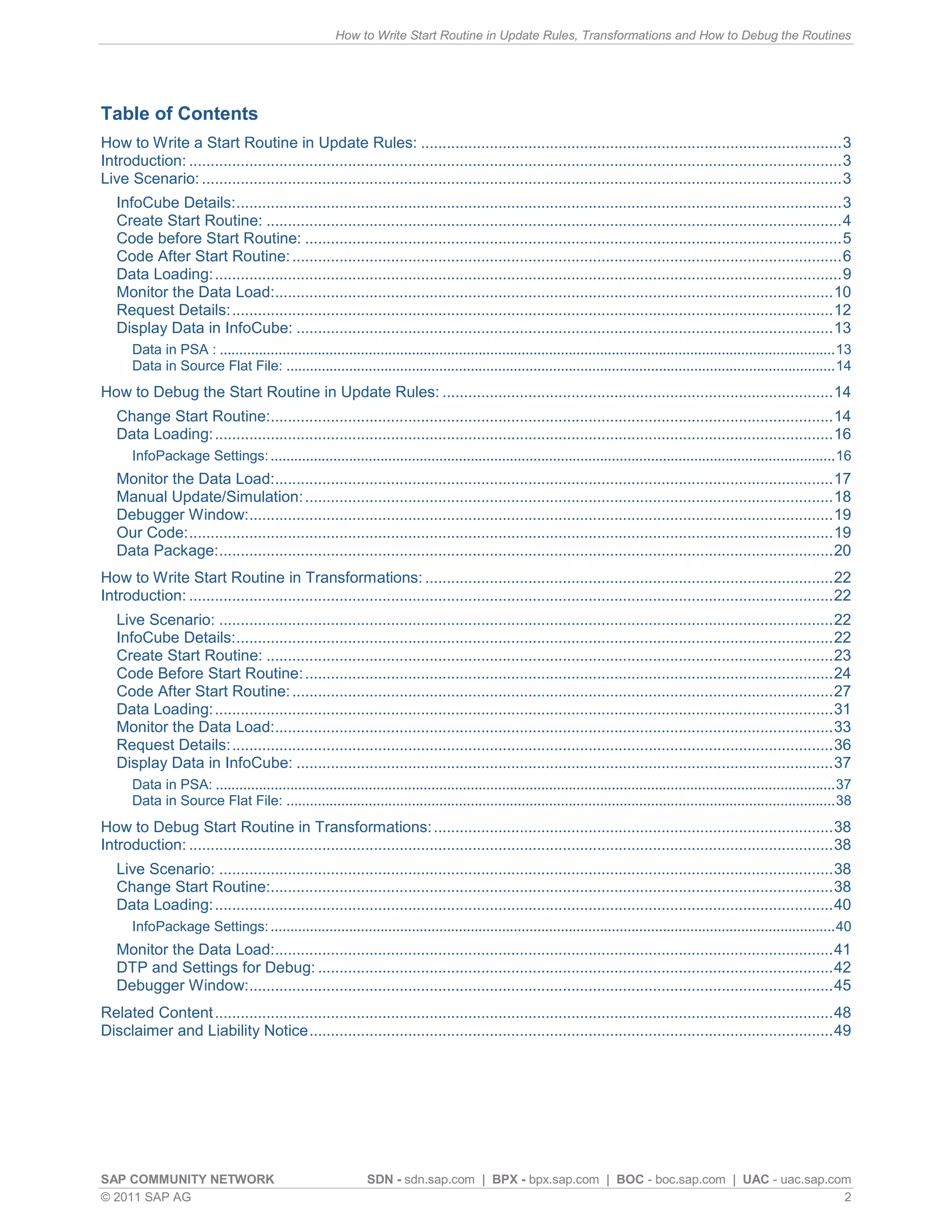 Bw writing routines in update rules | PDF