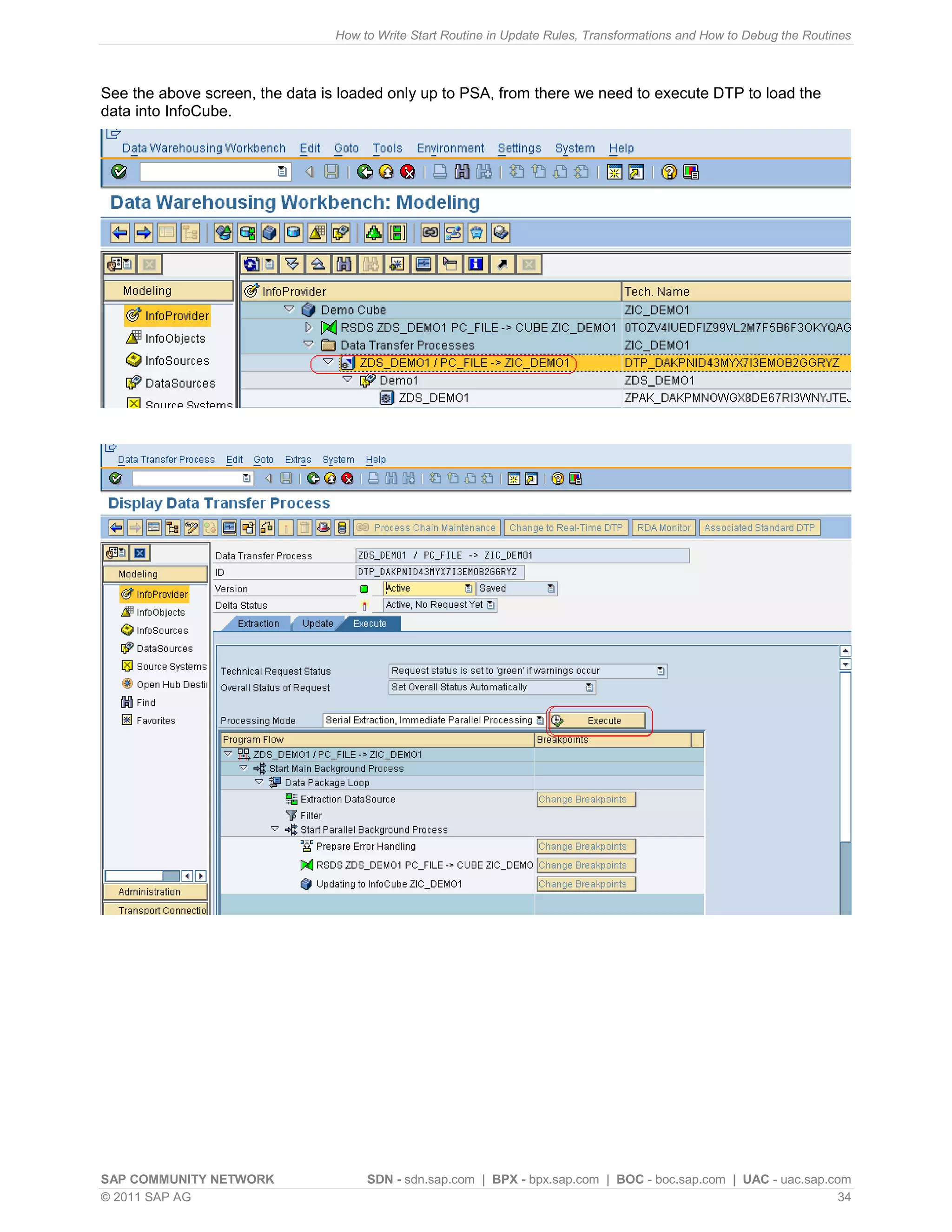 Bw writing routines in update rules | PDF
