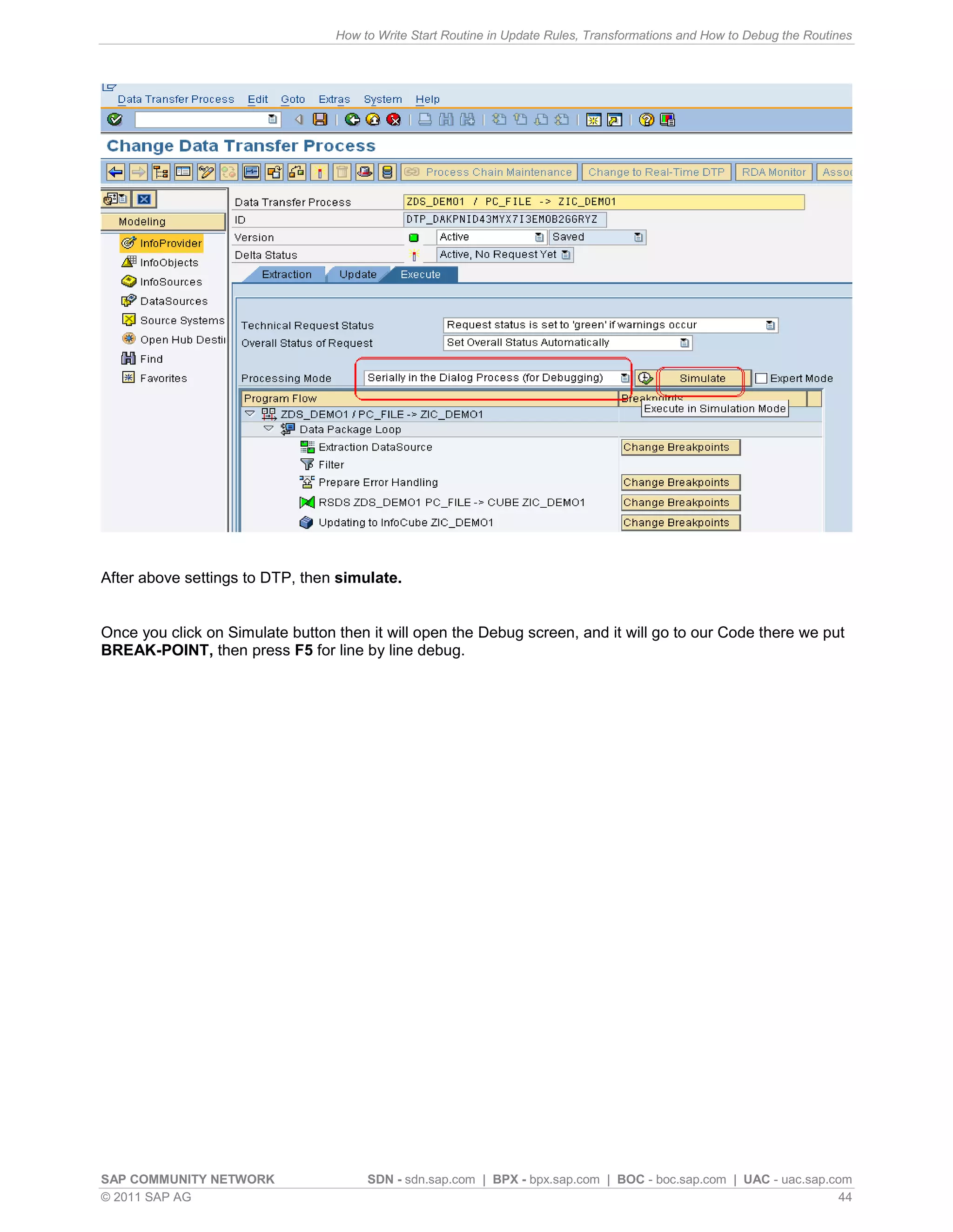 Bw writing routines in update rules | PDF