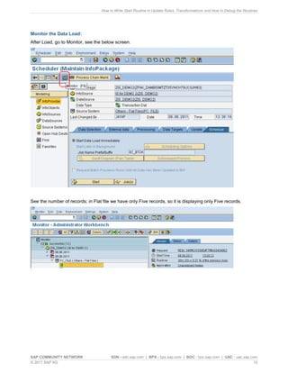 Bw writing routines in update rules | PDF