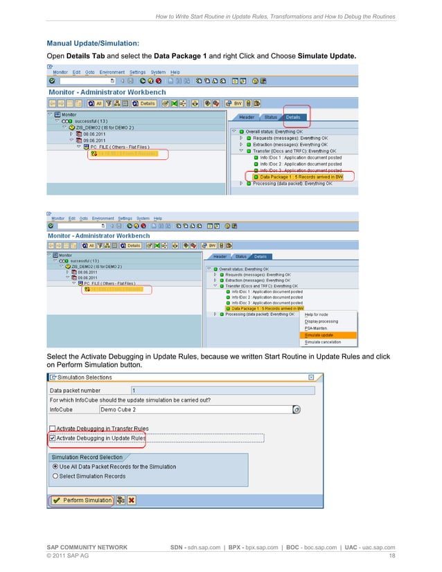 Bw writing routines in update rules | PDF | Databases | Computer ...