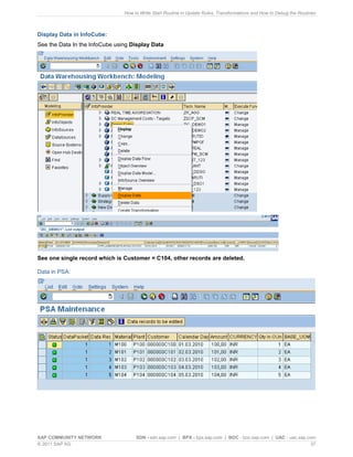 Bw writing routines in update rules | PDF