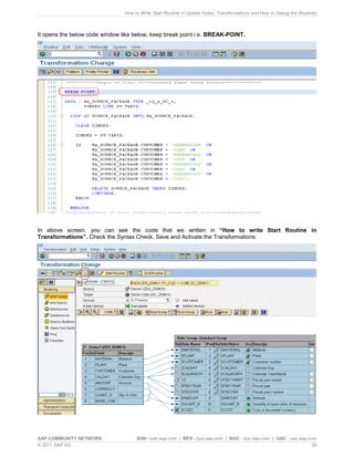 Bw writing routines in update rules | PDF