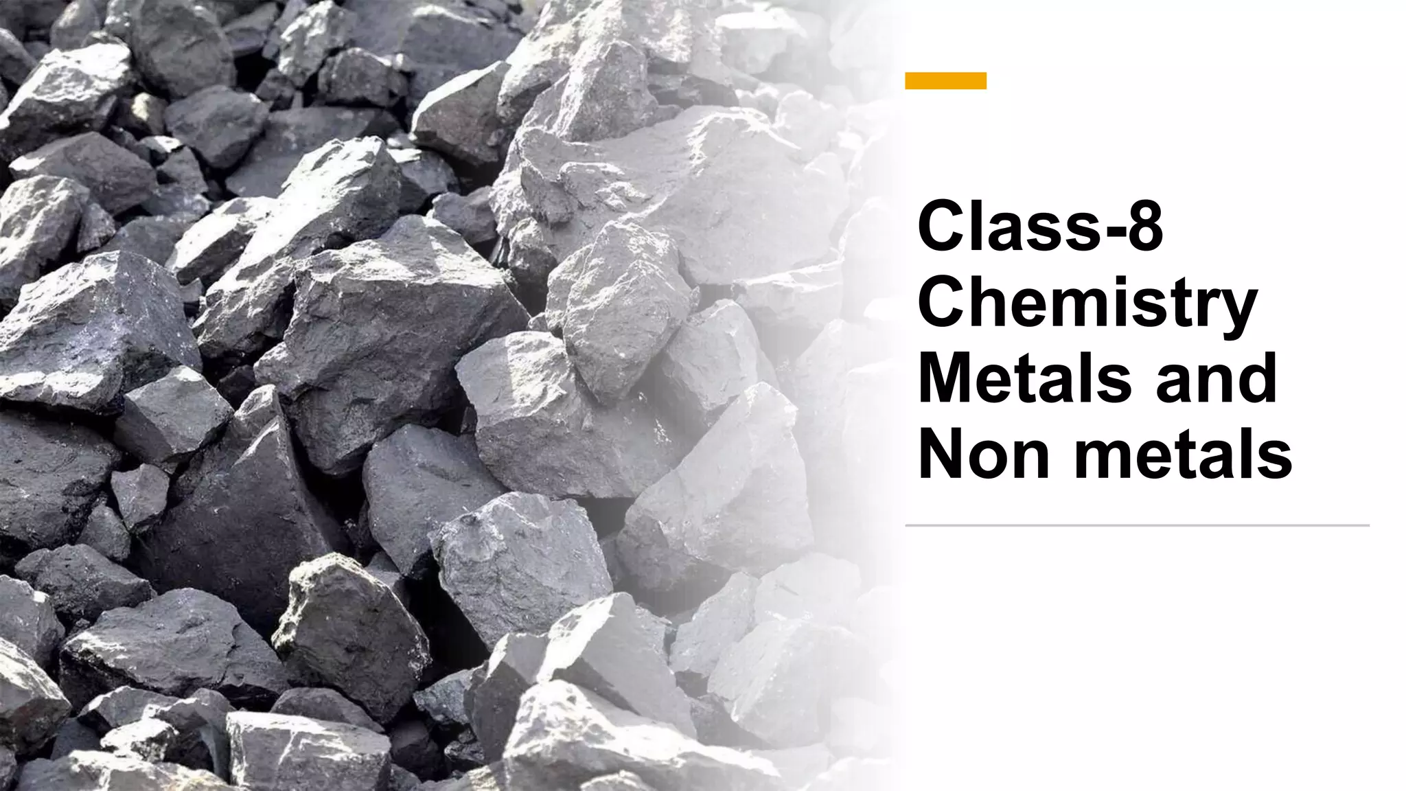 Metals and non metals | PPT