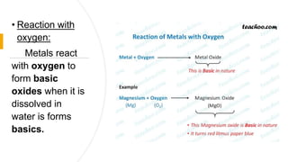Metals and non metals | PPT