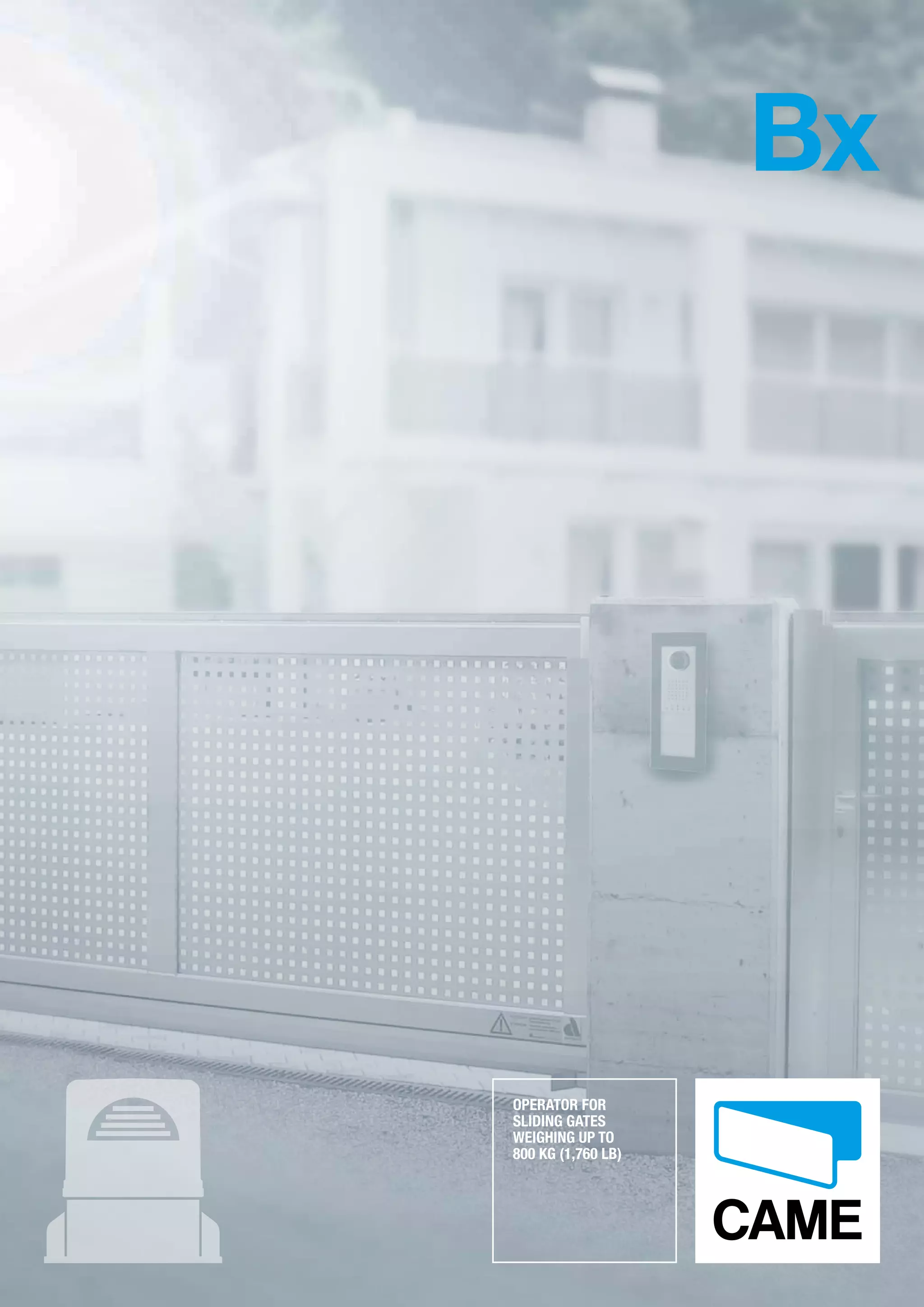 came-bx-operator-for-sliding-gates-weighing-up-to-800-k-g-1-760-l-b