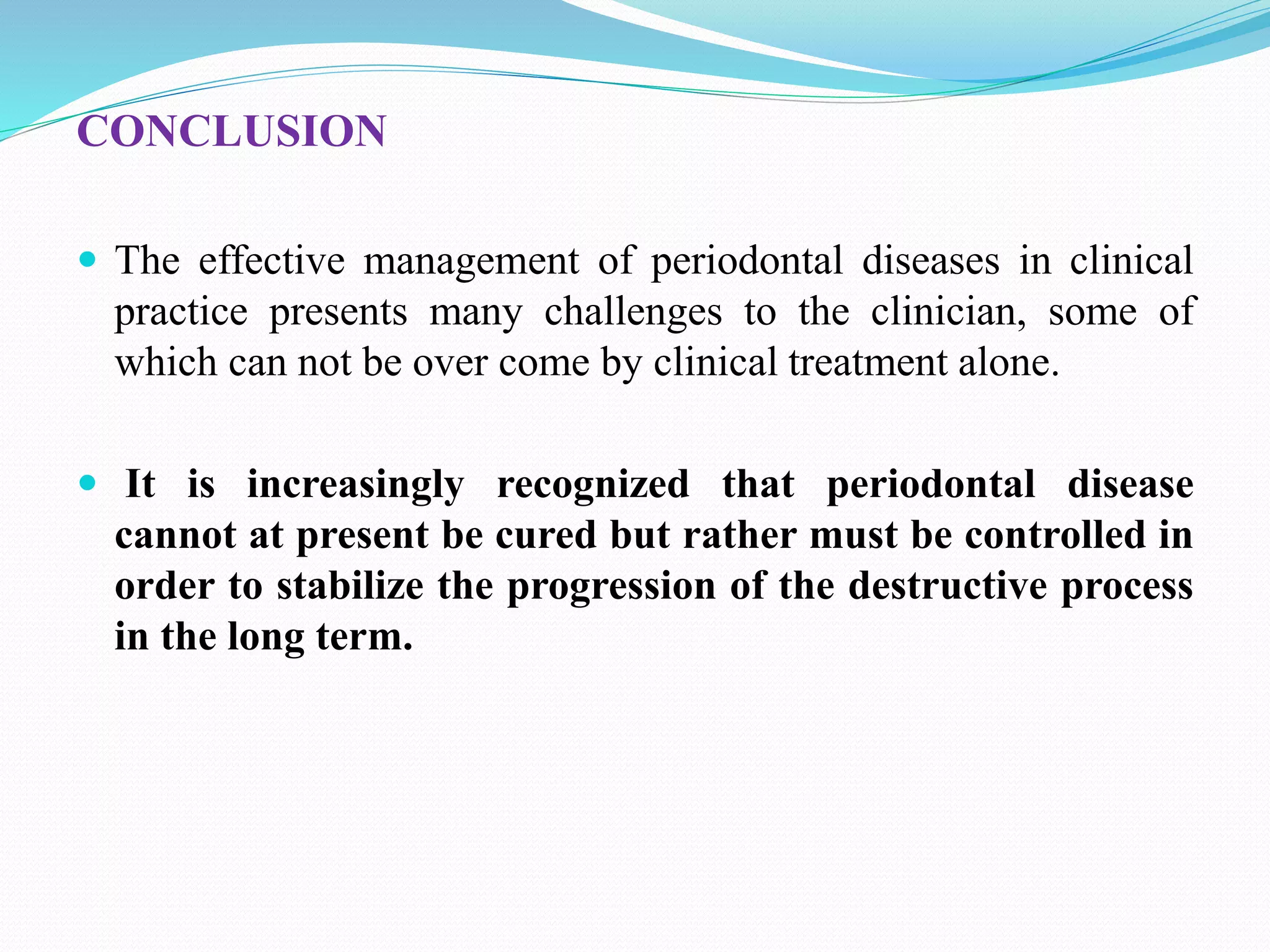 Chronic periodontitis (1) | PPTX