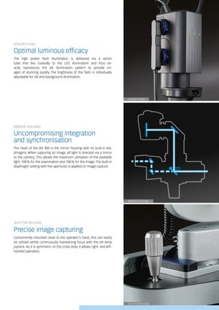Slit lamp BX 900 brochure | PDF