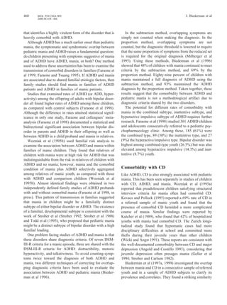 Pediatric mania | PDF