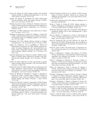 Pediatric mania | PDF