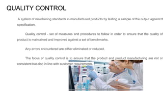 FOOD SAFETY AND QUALITY CONTROL | PPTX