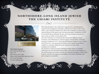 Arnold-Chiari Malformation | PPTX