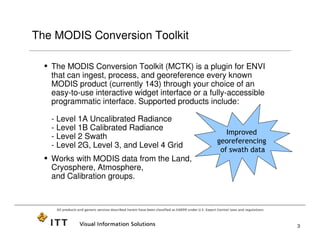 ENVI/IDL for HDF | PPT
