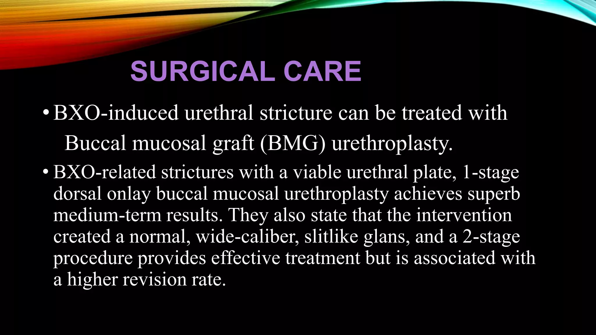 Balanitis Xerotica Obliterans / BXO / Penile Lichen Sclerosis | PPTX