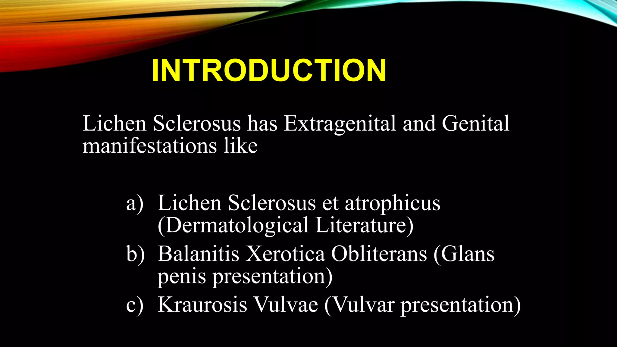 Balanitis Xerotica Obliterans / BXO / Penile Lichen Sclerosis | PPTX