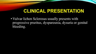 Balanitis Xerotica Obliterans / BXO / Penile Lichen Sclerosis | PPTX