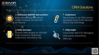 Devart - Database Interaction Solutions | PDF