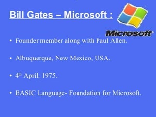 steve jobs vs bill gates | PPT