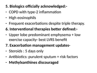 Comprehensive Overview of GOLD 2026 Updates in COPD Management | PPTX