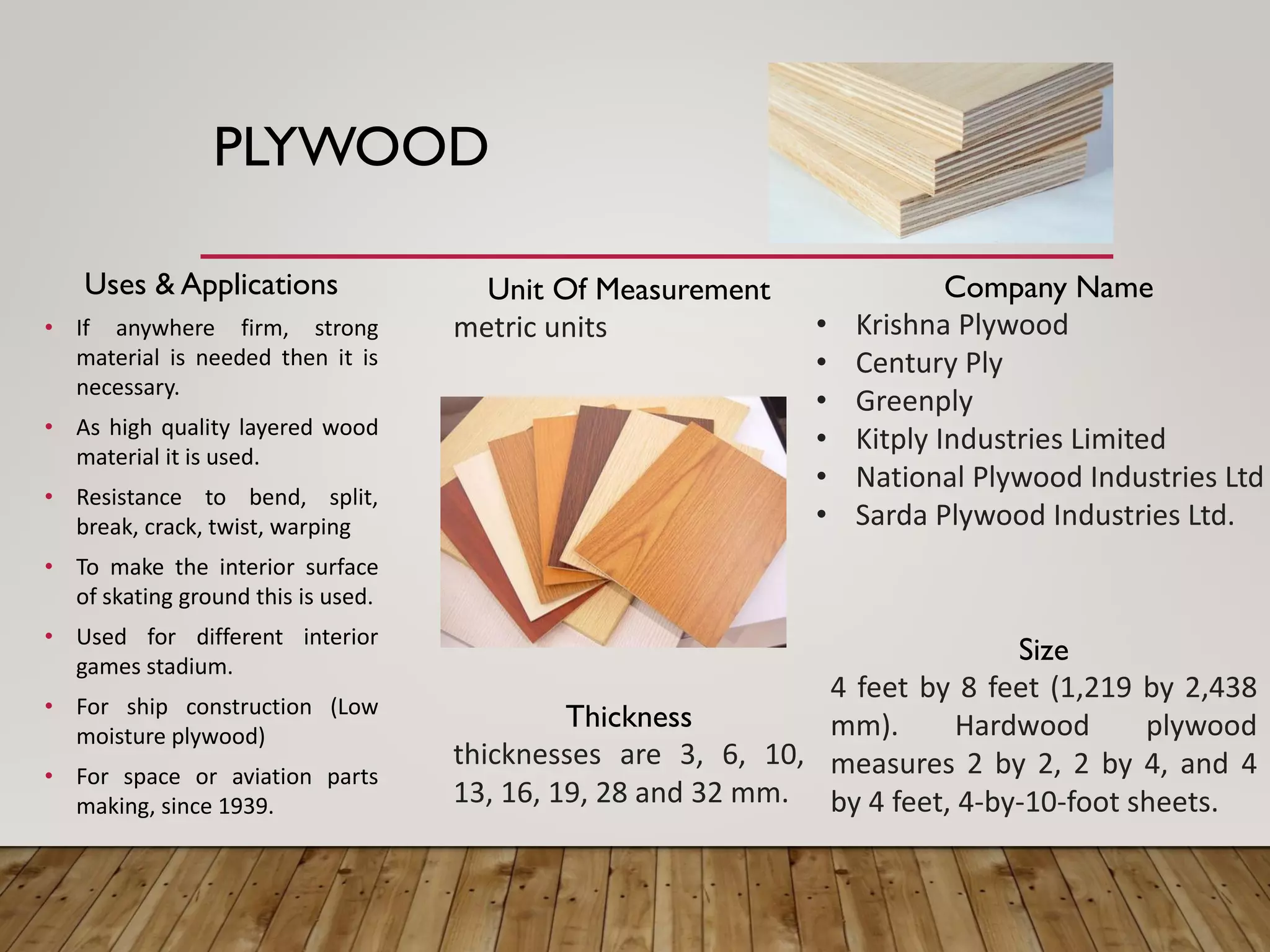 Timber Products | PDF