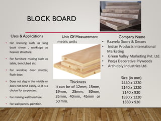 Timber Products | PDF