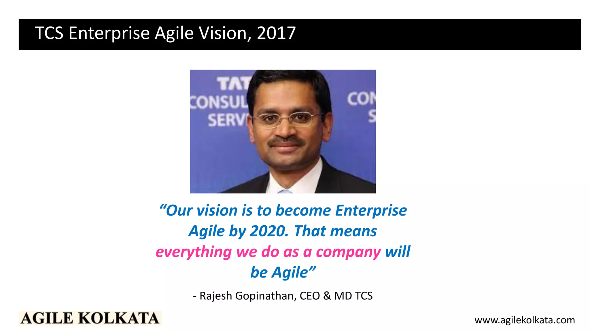 Agile Kolkata 2021 | Transforming Disengaged Employees to Customer Centric Agile Team Players in ...