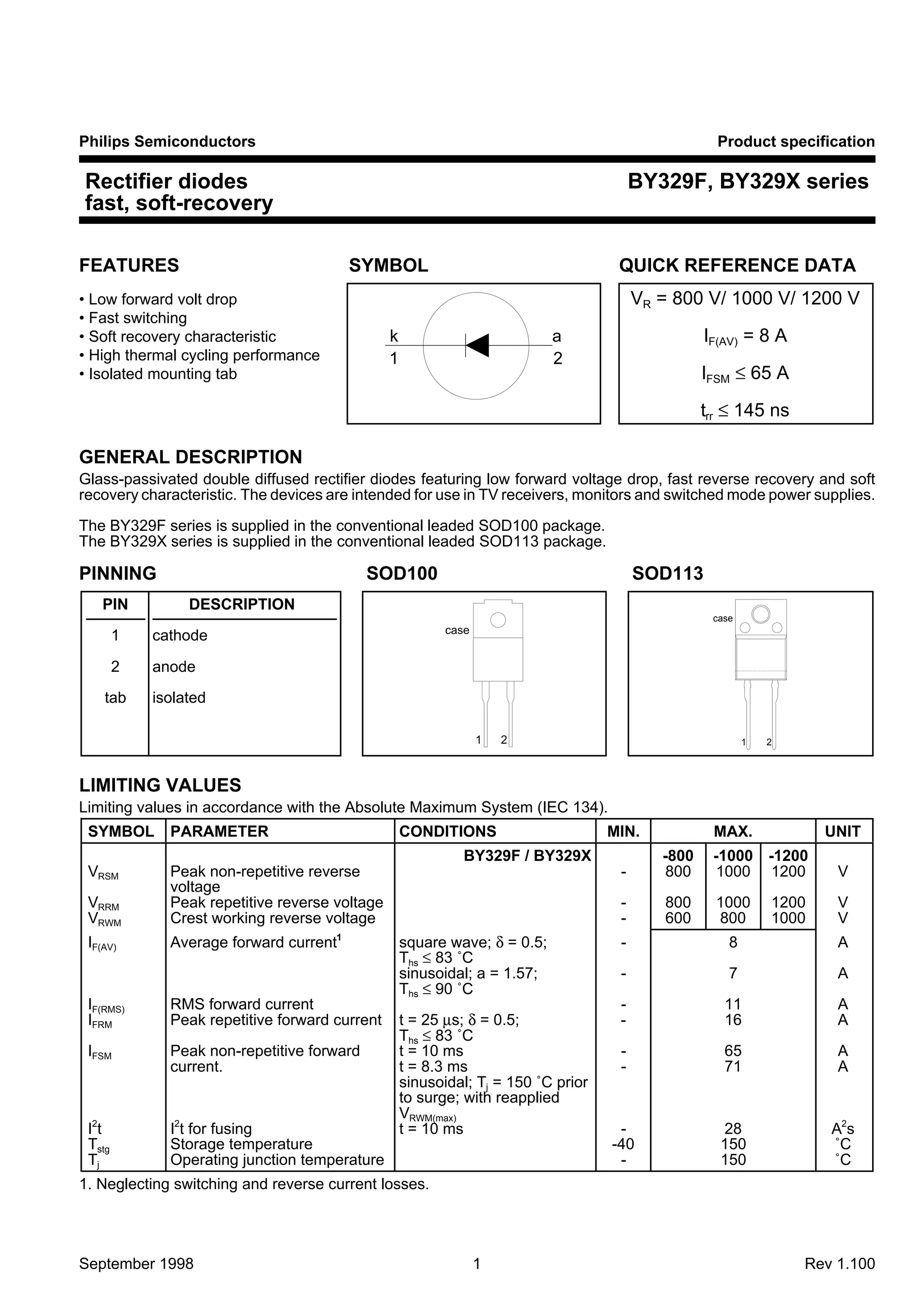 By329 diodo simple | PDF