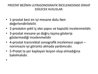prostat ultrasonografisi | PPT