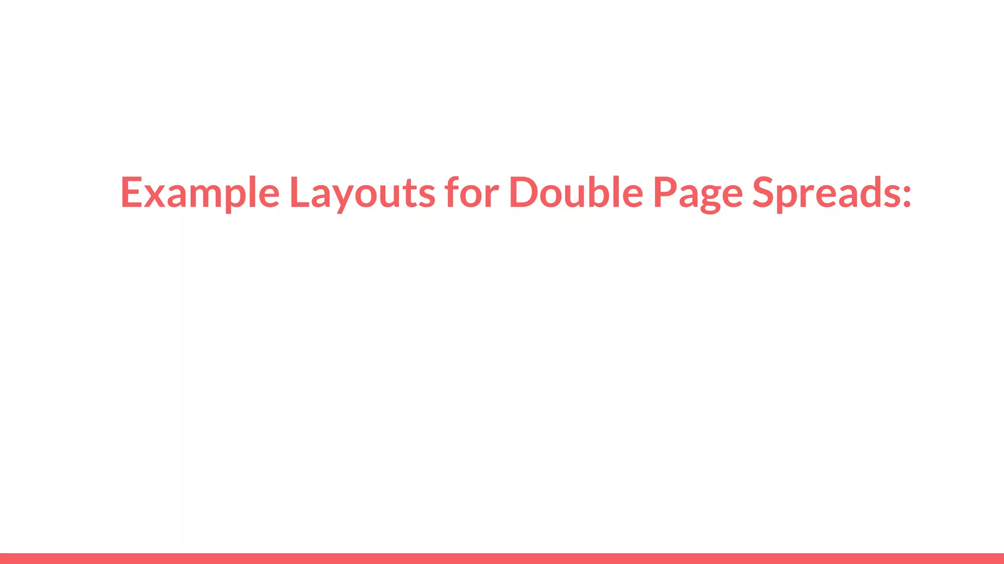 Double page spread layout | PPTX | Desktop Publishing | Computer ...