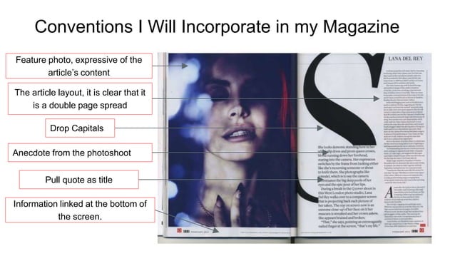 Double page spread layout | PPT
