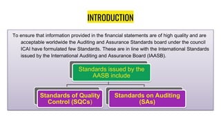 STANDARDS ON AUDITING | PDF