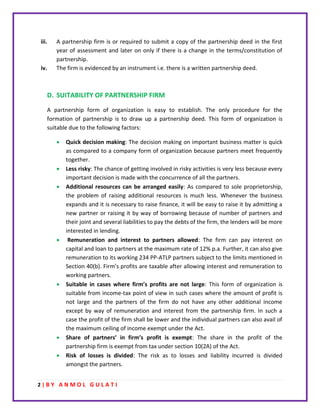 CONVERSION OF PARTNERSHIP FIRM INTO LLP | PDF