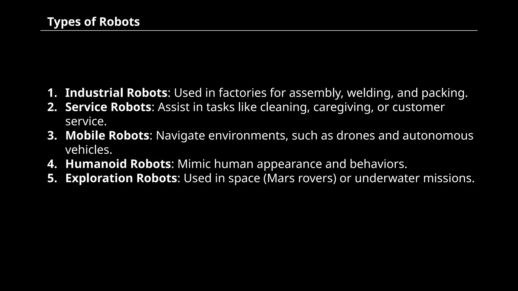 INTRODUCTION TO ROBOTICS MADE BY AUGUSTIN | PPT